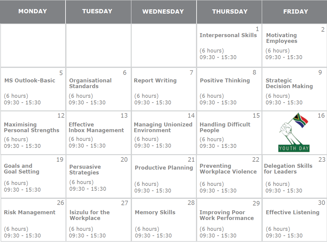 Staff Training With A Difference